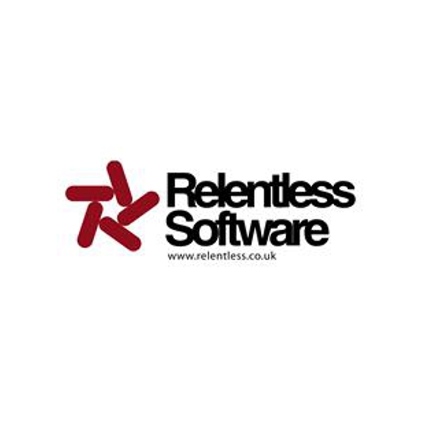 Logo of Relentless Software (logo) | Gaming images at Dbljump